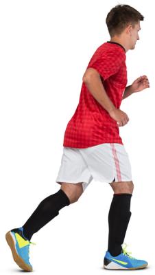Running Football Player