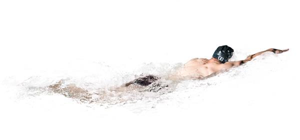 Swimming Man