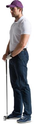 Standing Golf Player
