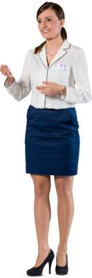 Standing Receptionist