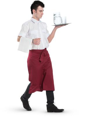 Walking Waiter With Tray