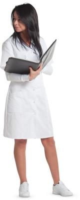 Standing Doctor With Documents