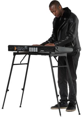 Man Playing On Keyboard