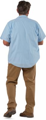 Standing Man Seeing Behind