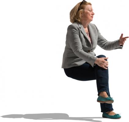 Woman Is Explaining Something